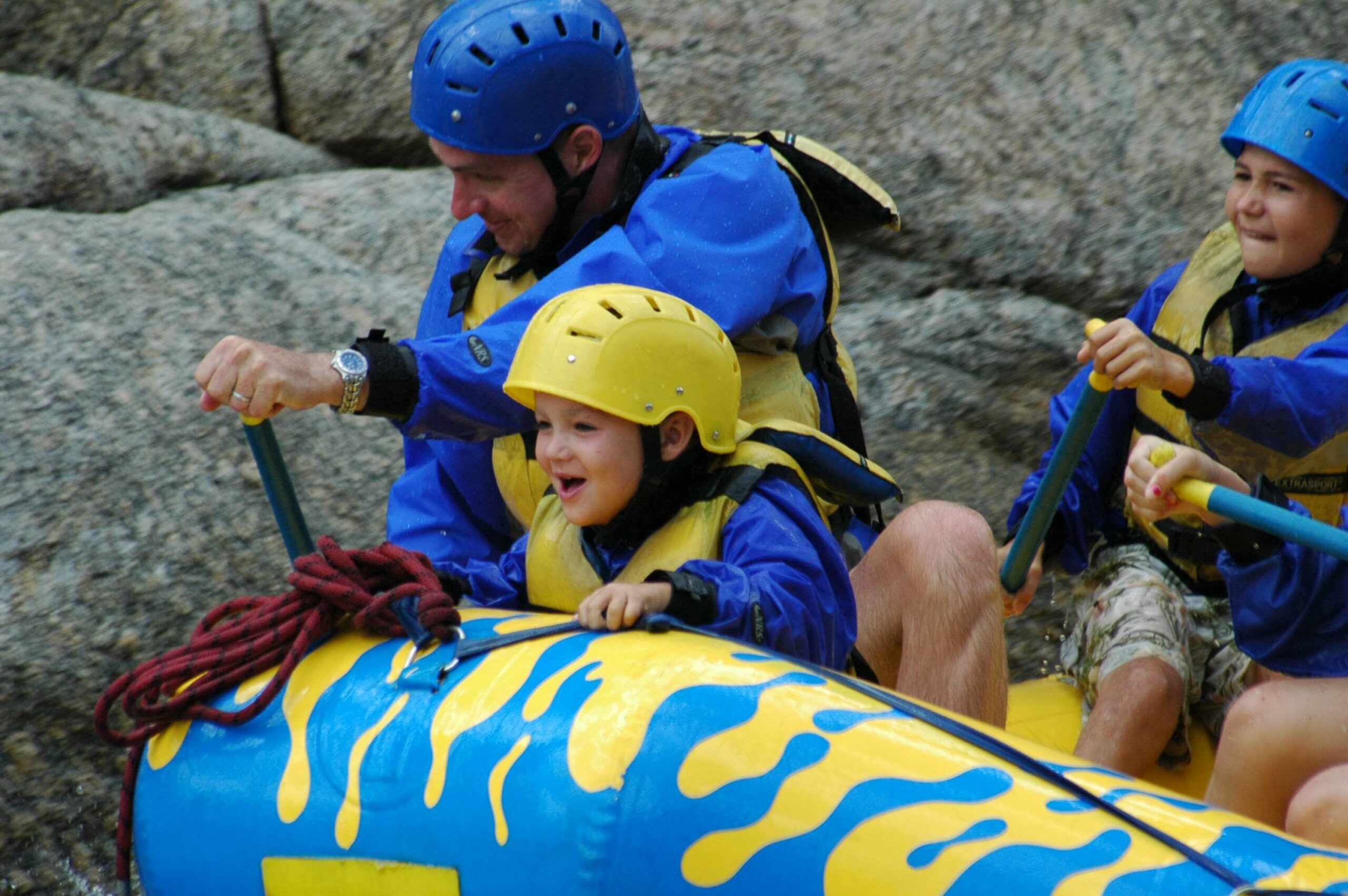 Whitewater Rafting with Kids