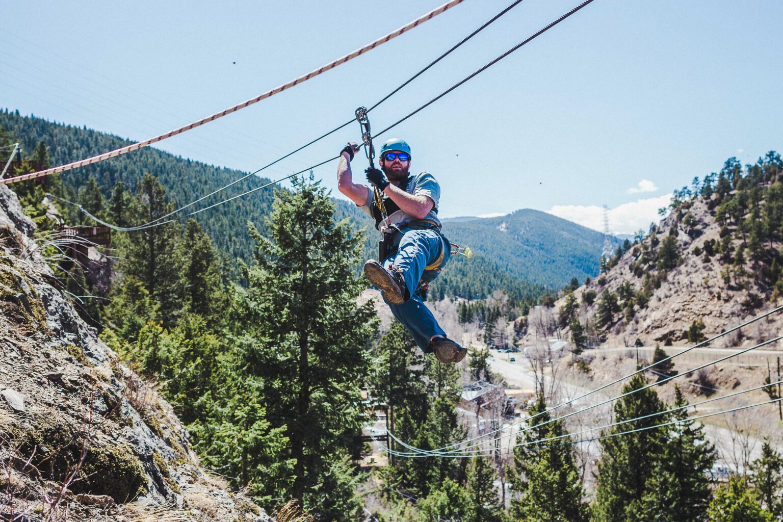 Ziplining Tours Near Denver CO | AVA Rafting | AVA Rafting